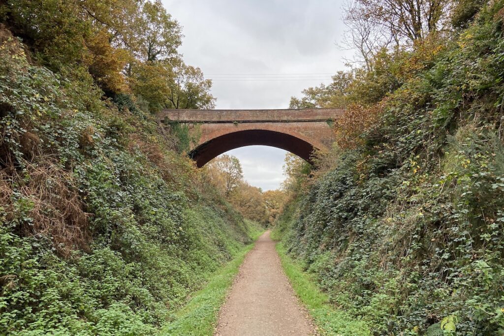 Walk along the Leapgate Old Railway - Discover its history
